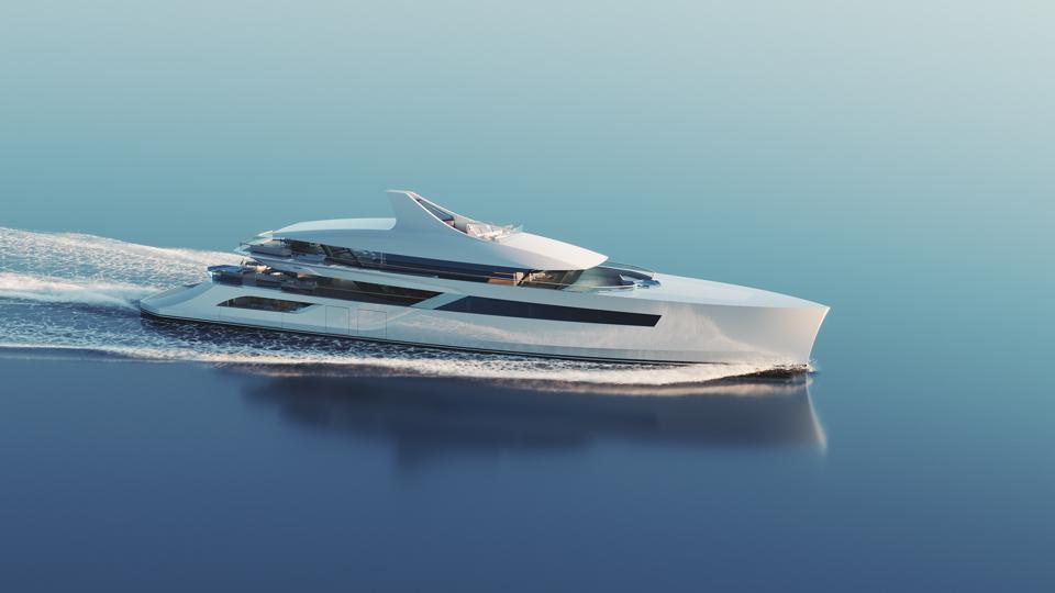 Feadship Unveils Cutting-Edge Superyacht Concept Yacht At Monaco Yacht Show