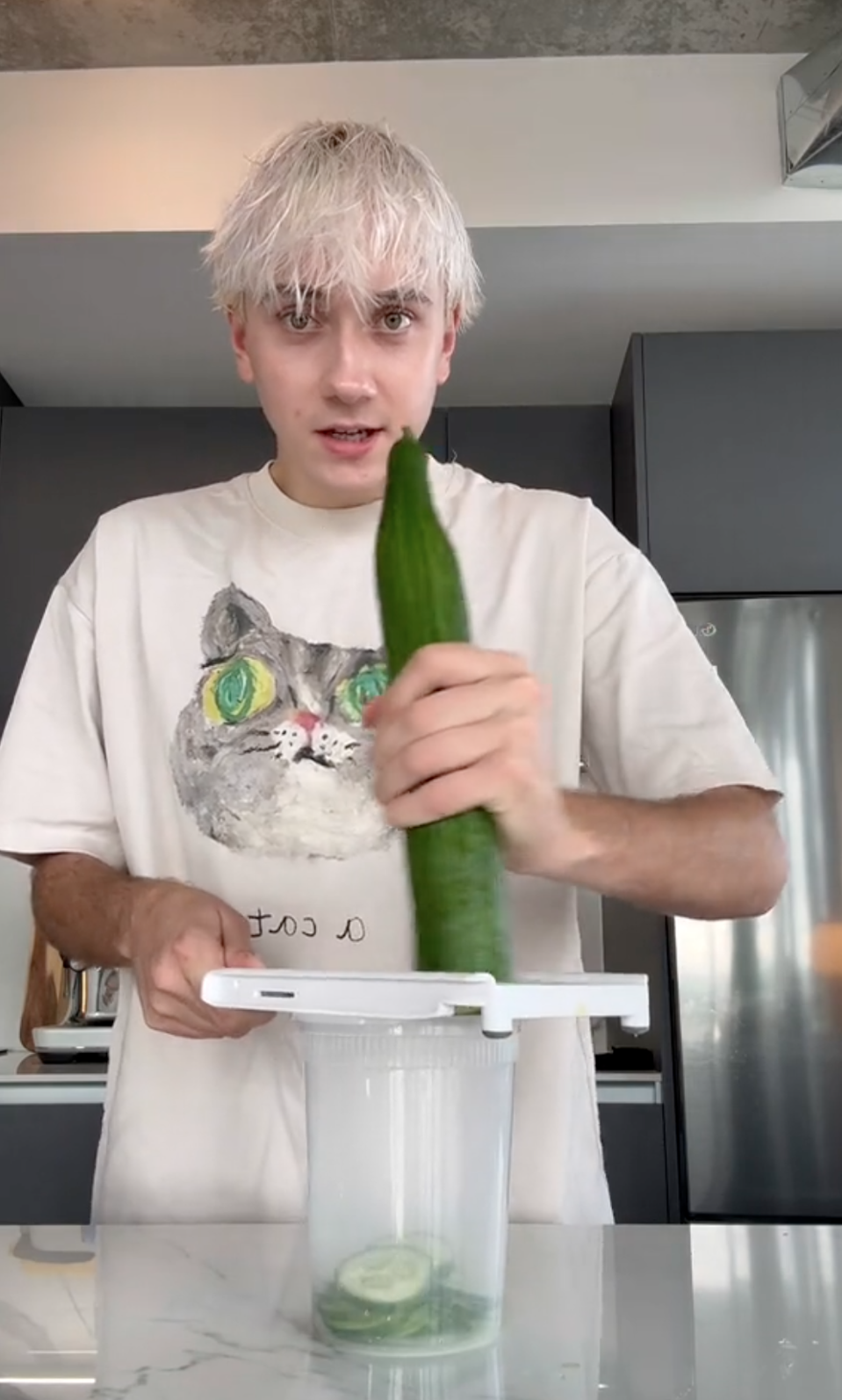 Mandolin Slicer Sales Skyrocket Thanks To Viral ‘Cucumber Guy,’ Logan ...