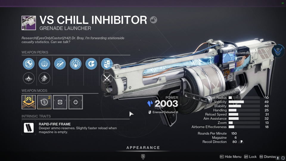 A ‘Destiny 2’ Theory Emerges About ‘Rigged’ Weighted VS Chill Inhibitor ...