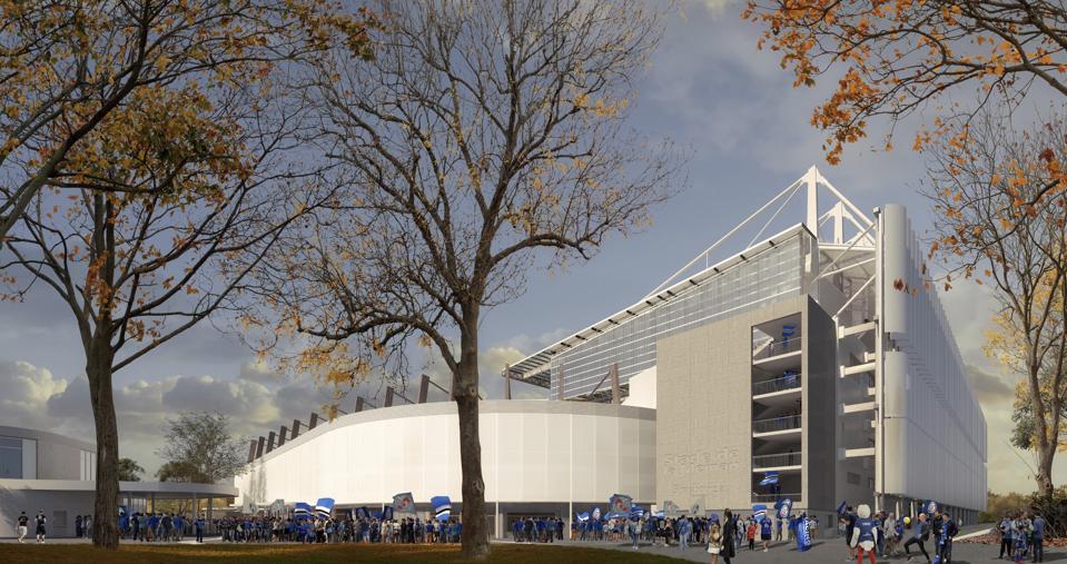 Airbus Fuselages Used In French Stadium Reconstruction