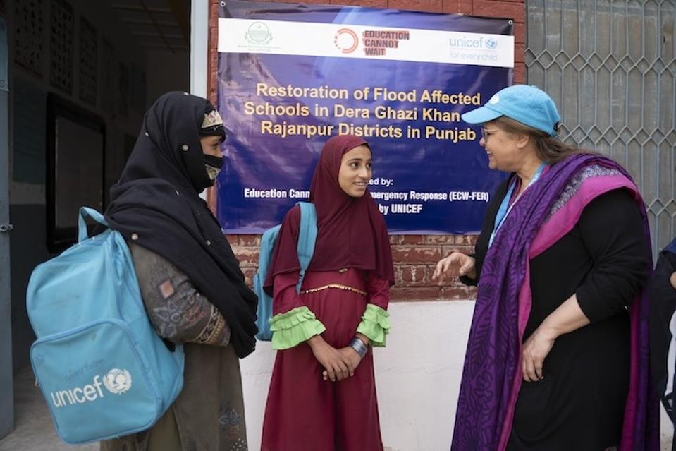 After Flooding In Pakistan, A Mother and Daughter Return To Learning