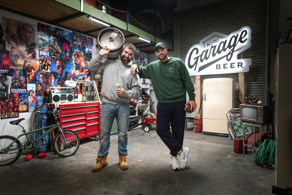 How Travis Kelce And Jason Kelce Became Investors In Garage Beer