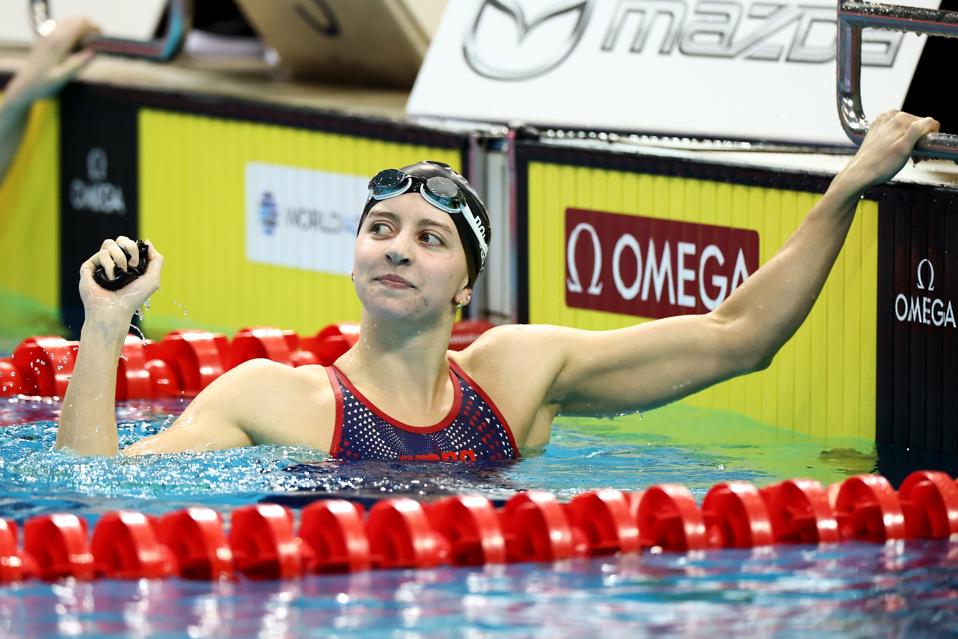 Kate Douglass Breaks Her Own World Record At The 2024 Swimming World Cup