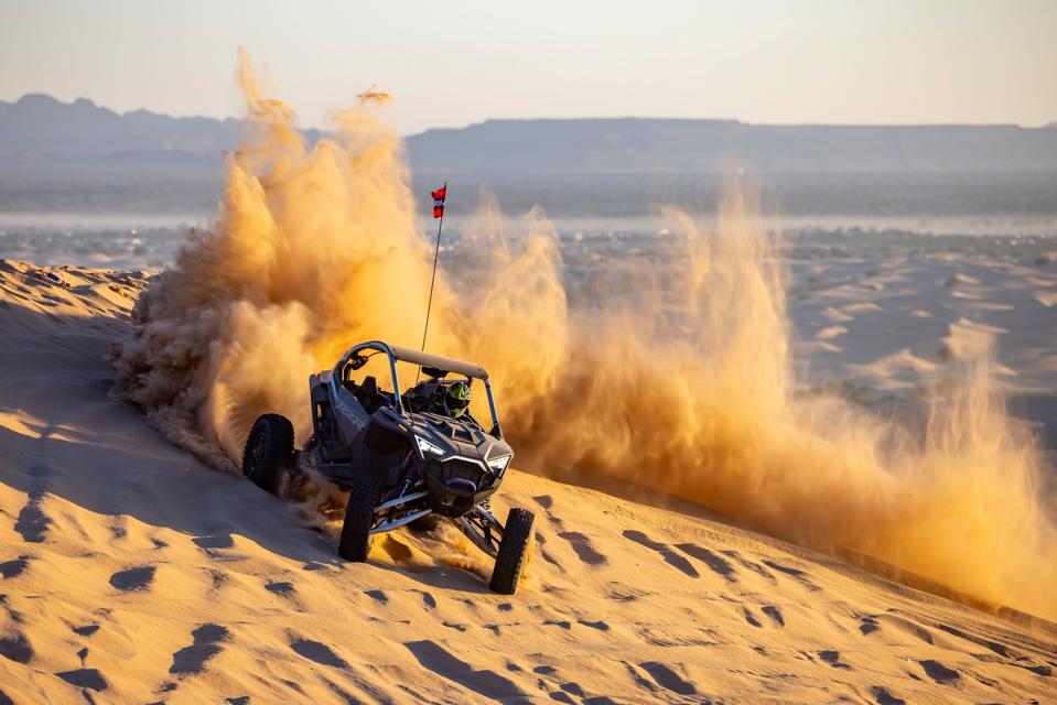 Polaris Builds A City In The Desert For Camp RZR