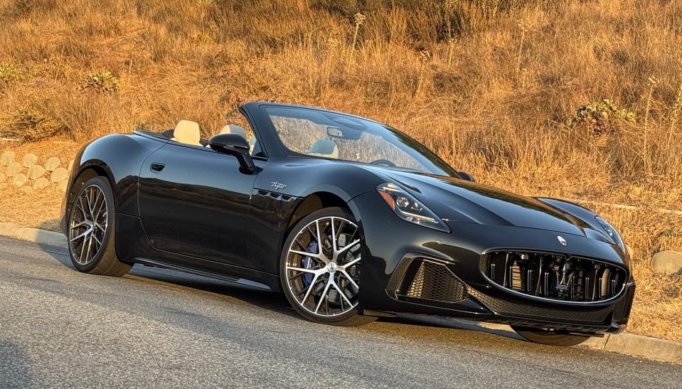 Test-Driving The 2024 Maserati GranCabrio Luxury Convertible
