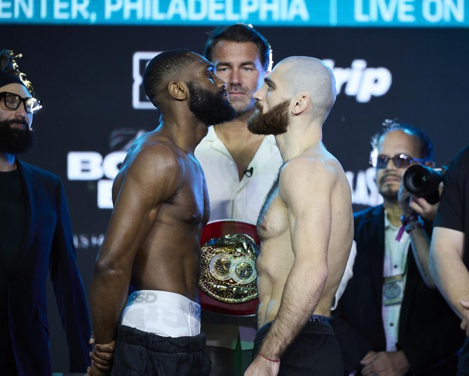 Jaron Ennis Vs. Karen Chukhadzhian Results: Scorecards And Reactions