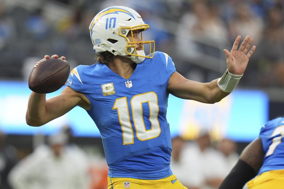 Jim Harbaugh Transforms Justin Herbert Into Beast Mode