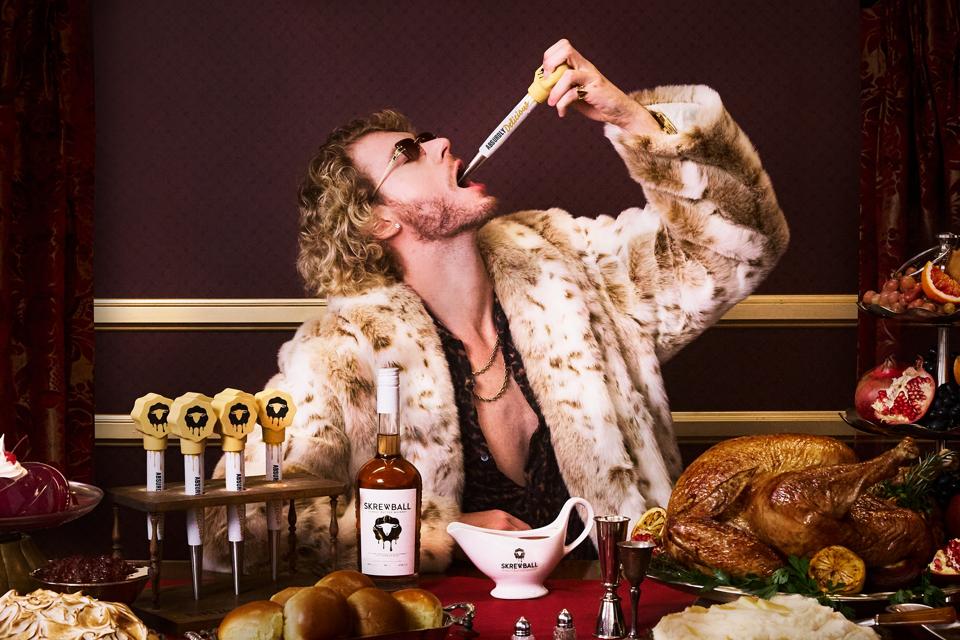 Rapper Yung Gravy Helps Skrewball Whiskey Launch A Thanksgiving Set