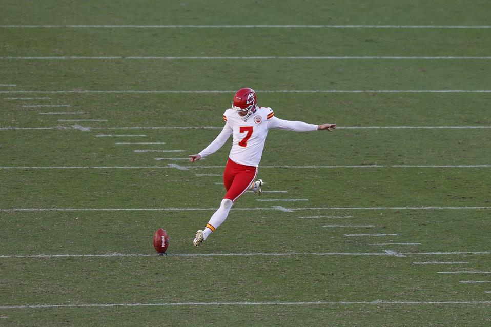 Chiefs Will Miss Harrison Butker, The Strong-Legged And Highest-Paid Kicker