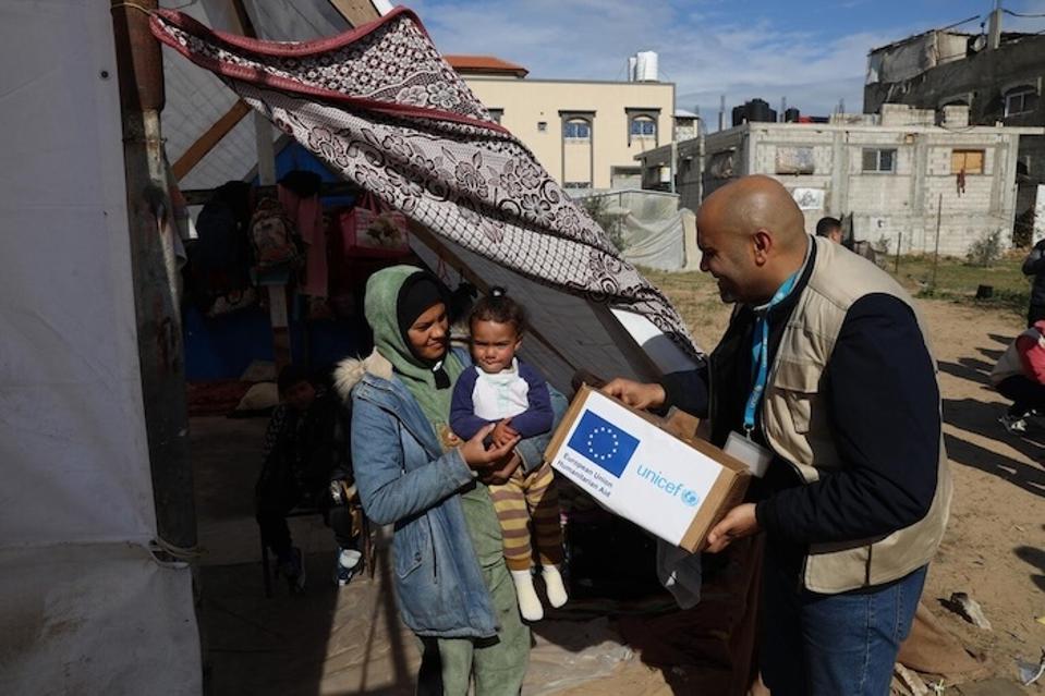 How UNICEF Helps Children Weather Winter In Gaza, Lebanon And Ukraine