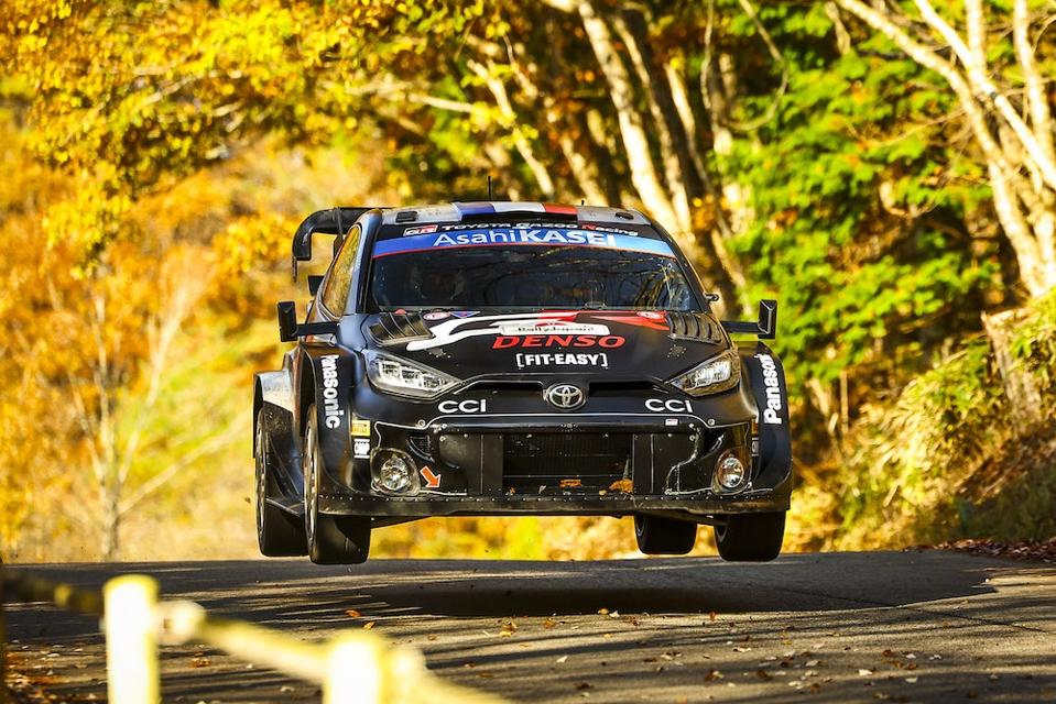 One Spectacular Crash Gave Toyota Its 4th World Rally Championship Win