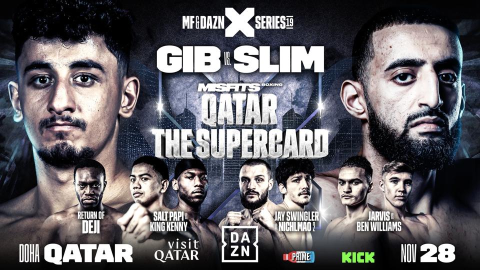 Misfits Boxing 19 - Gib Vs. Slim Results: Winners And Highlights
