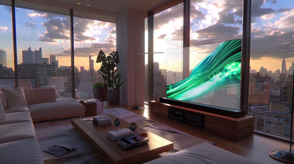 Get Ready For Rollable Transparent MicroLED Displays