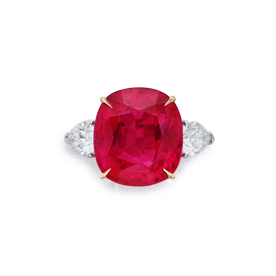 10-Carat Ruby Ring Fetches $5.5 Million At Sotheby’s New York Auction