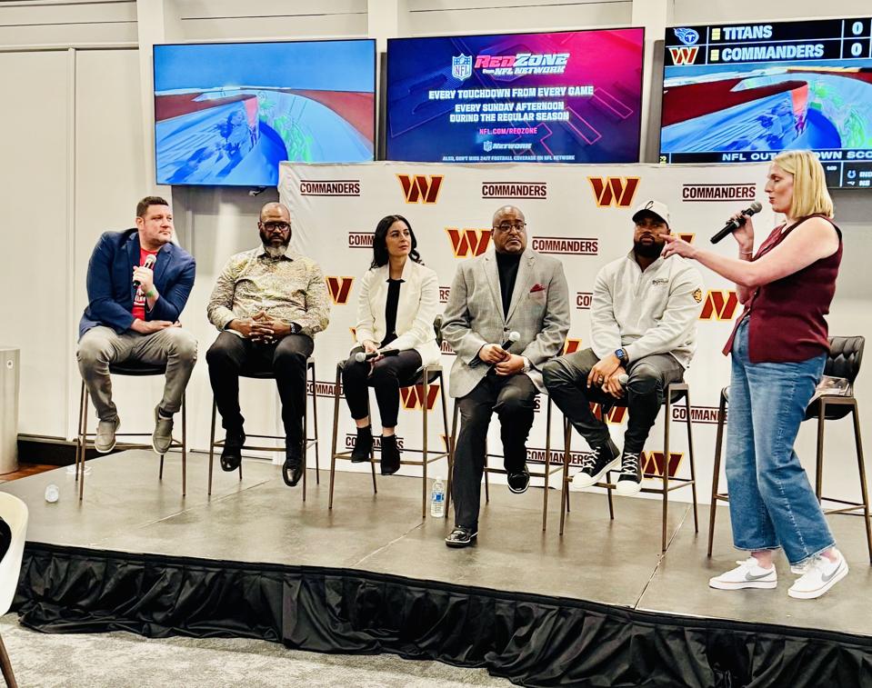 NFL Washington Commanders Hold Inaugural Raise Awareness For Mental ...