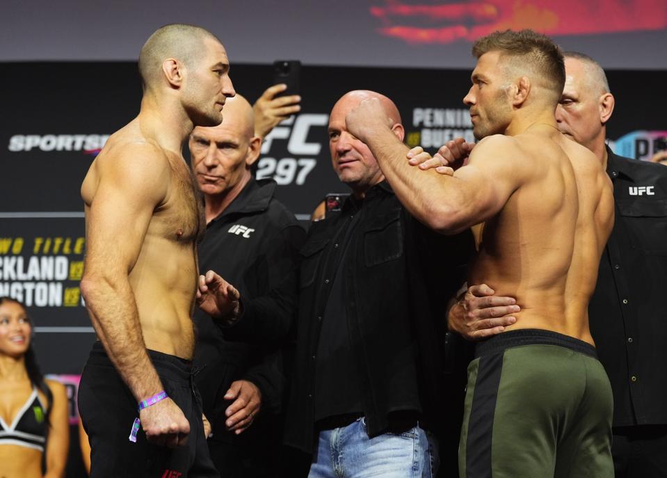 UFC 312 Main Event Opening Odds - Du Plessis Vs. Strickland 2