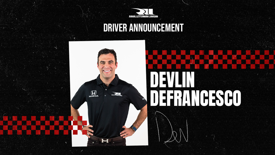 Devlin DeFrancesco Returns To IndyCar With Rahal Letterman Lanigan