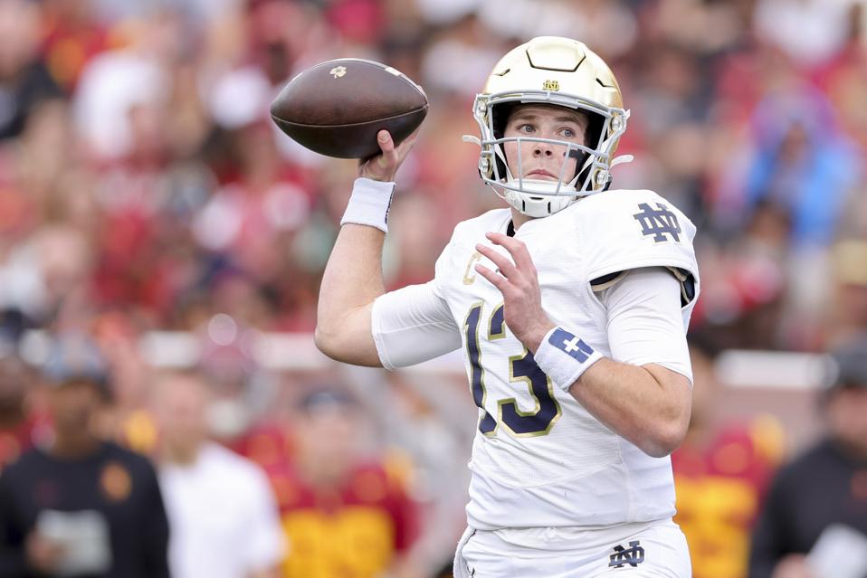 How Riley Leonard Overcame Obstacles And Led Notre Dame To College Football Playoff Berth