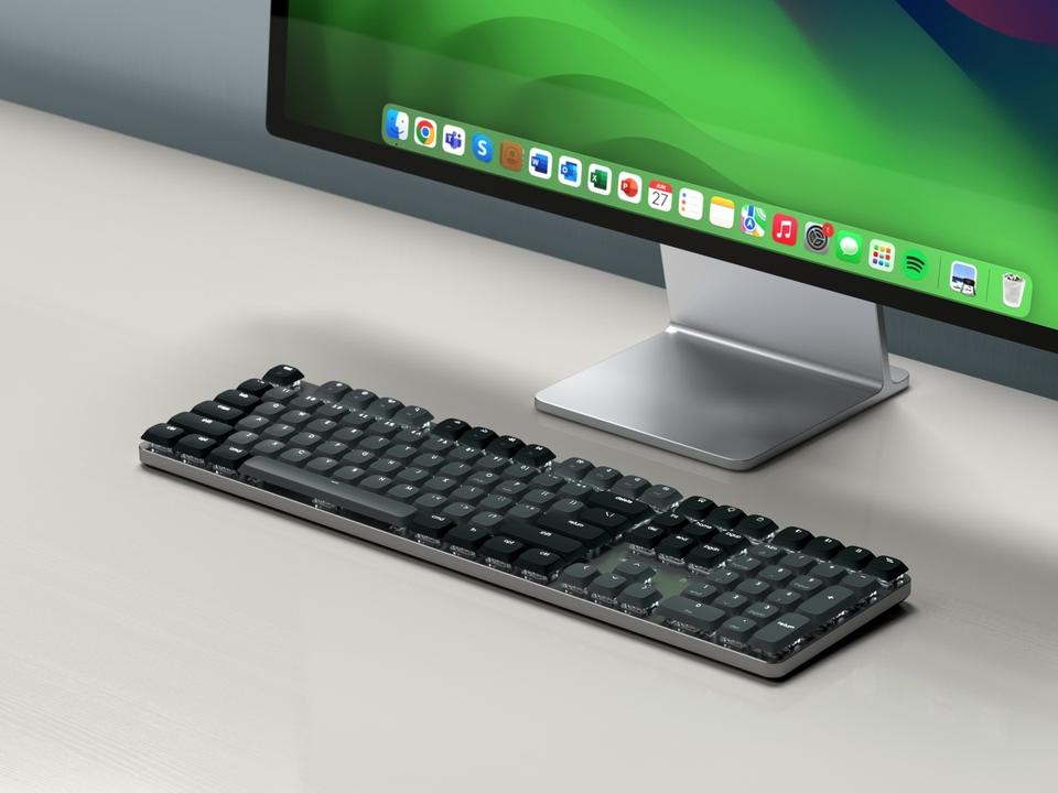 Satechi’s New Full-Size Mechanical Keyboard With Low-Profile Keys