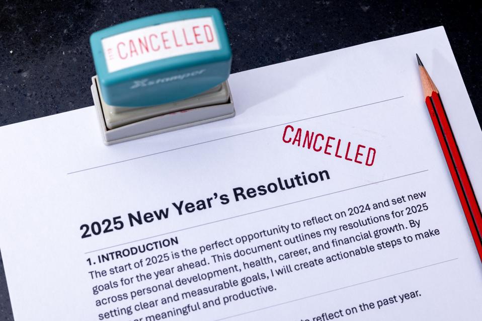 New Year’s Resolutions Are Setting You Up To Fail—Here’s The Fix