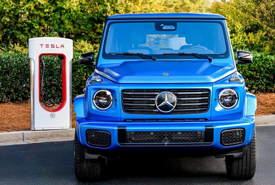 For $185, Current Mercedes EV Drivers Can Charge At Tesla Superchargers