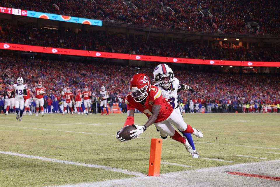Chiefs Rookie Xavier Worthy Gets Revenge Vs. The Bills