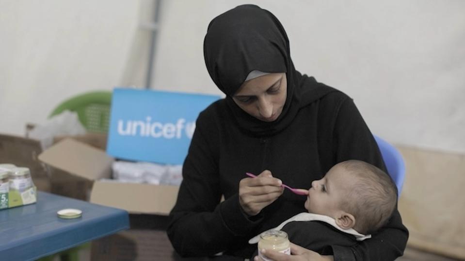 UNICEF Distributes Supplementary Food For Young Children In Gaza