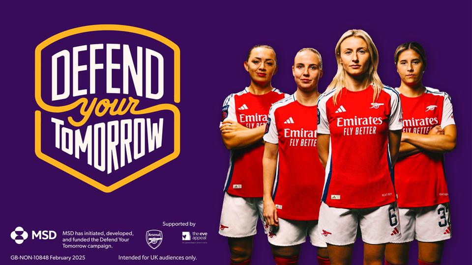 Arsenal Women Raise Awareness Of Cervical Cancer At North London Derby