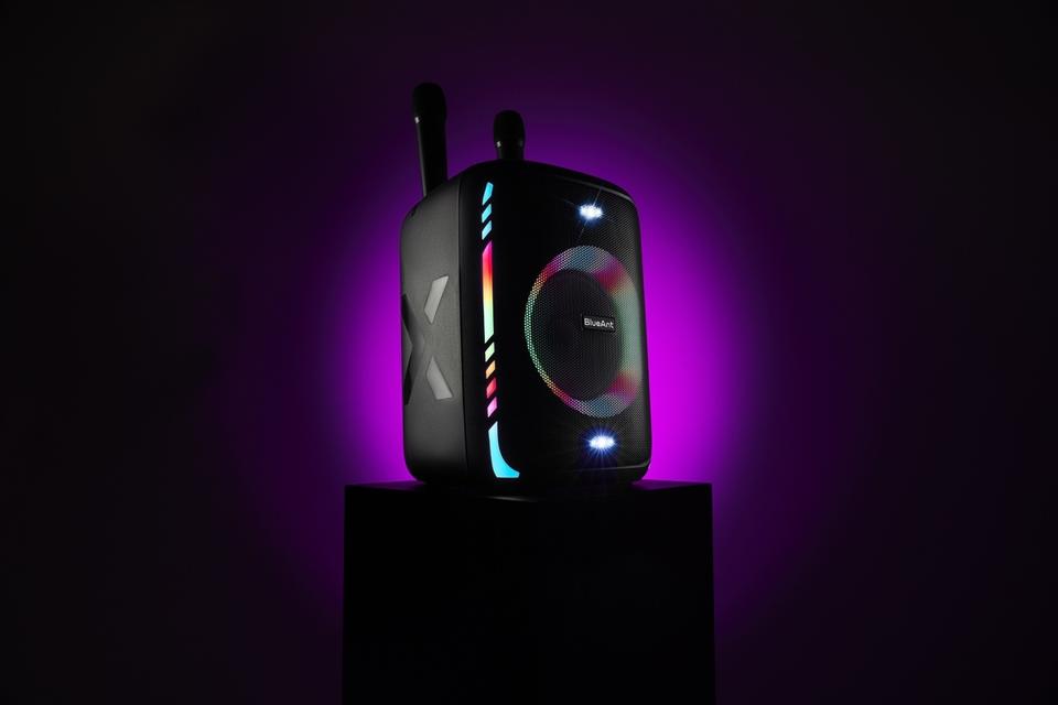 BlueAnt Launches X5i Party Speaker With Power, Light Show And Microphones