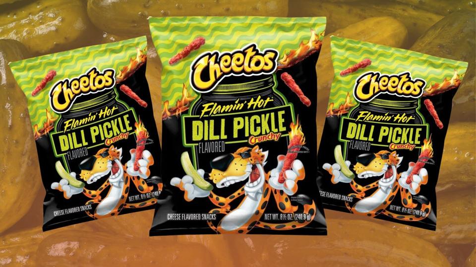 The Dill Pickle Flaming Hot Cheetos Frenzy—Snack Hype, Explained