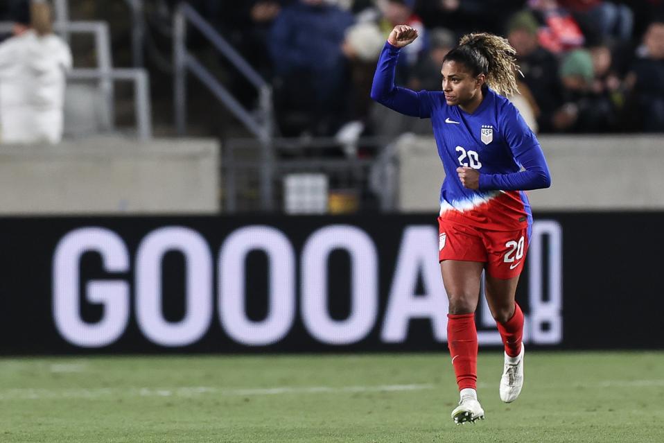 Cat Macario Scores First US WNT Goal In Three Years At She Believes Cup