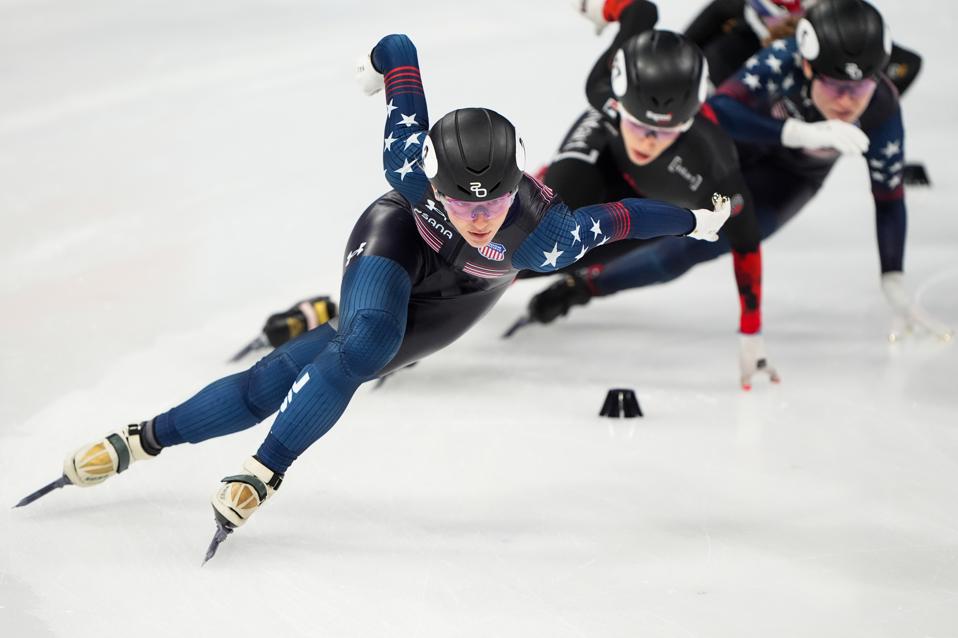 2026 Winter Olympic Hopeful: U.S. Speed Skater Kristen Santos-Griswold