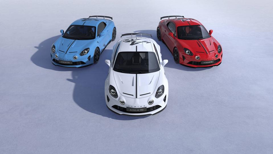 Alpine Marks 70th Anniversary With Limited Edition A110 R 70 Model