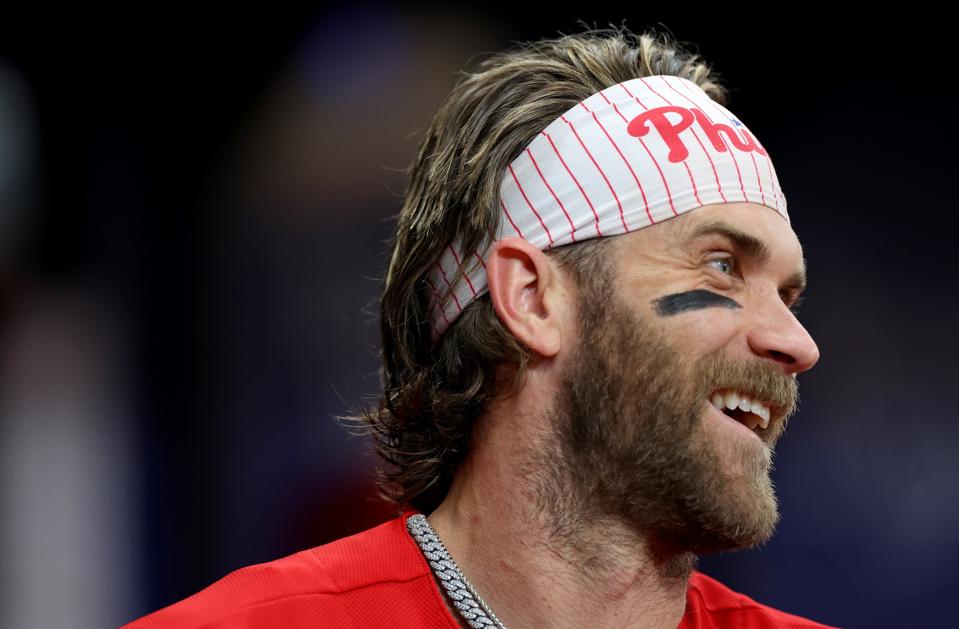 Could Phillies' Bryce Harper Move To OF To Make Room For Vlad Jr.?