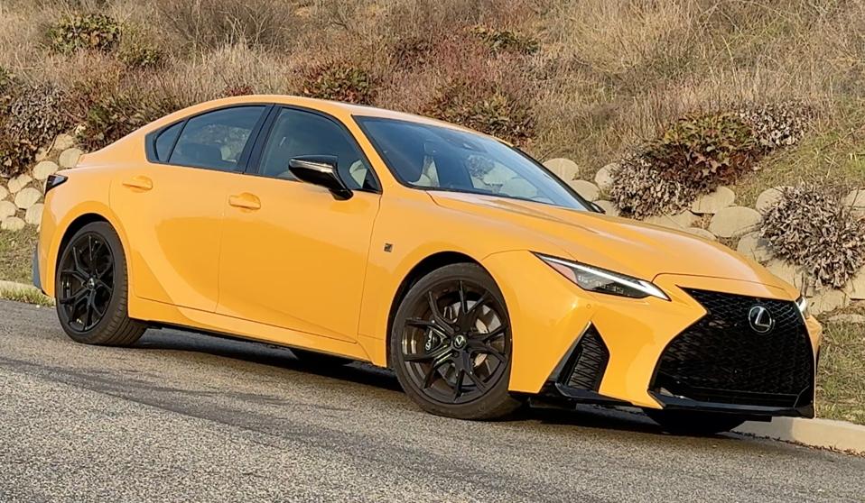 Test Driving The 2025 Lexus IS 500 In All Its Throwback Glory