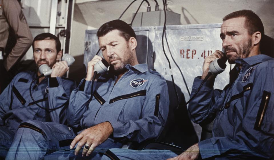 Apollo 7 Astronaut Wally Schirra Suffered Through A Cold In Space