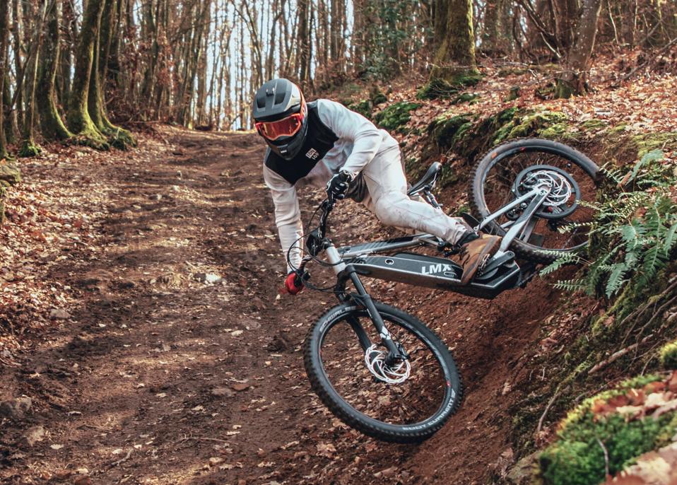 E-Bike? Motorbike? The LMX-64 E-Bike’s Smart Tech Combines Both Worlds