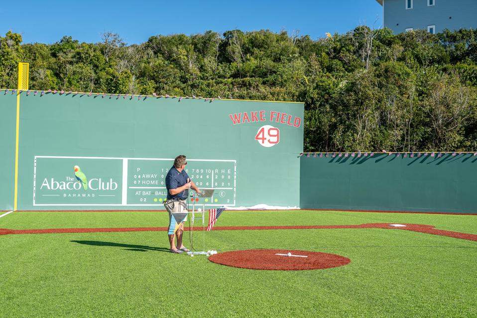 The Abaco Club Names Field After Late MLB Knuckleballer Tim Wakefield