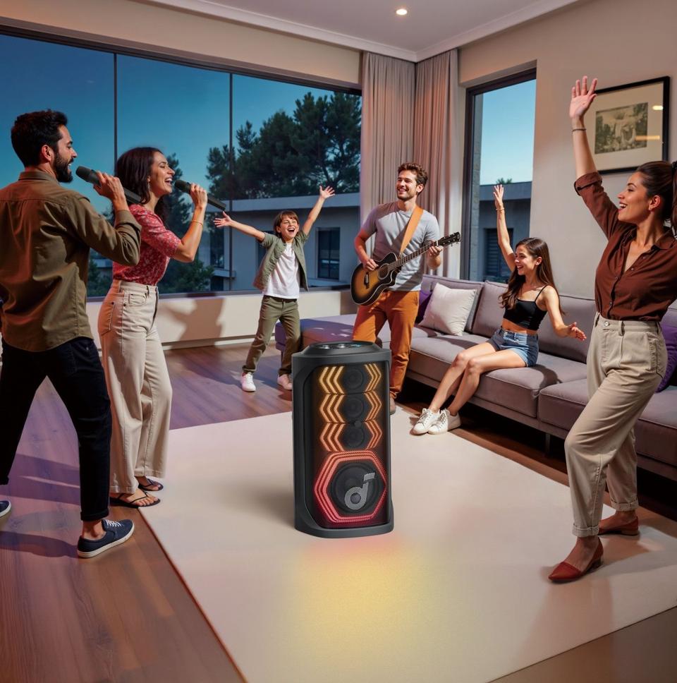 Experience AI Karaoke With New Soundcore Rave 3S Party Speaker