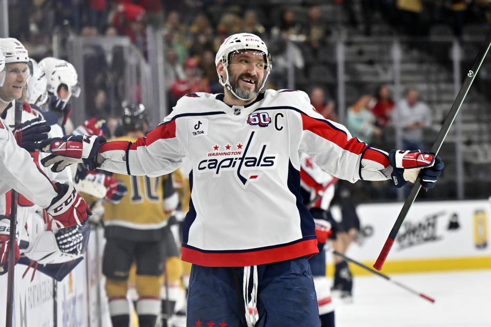 Ovechkin’s ‘Great 8’ Chase Of Gretzky’s NHL Scoring Record Now Tied At ...