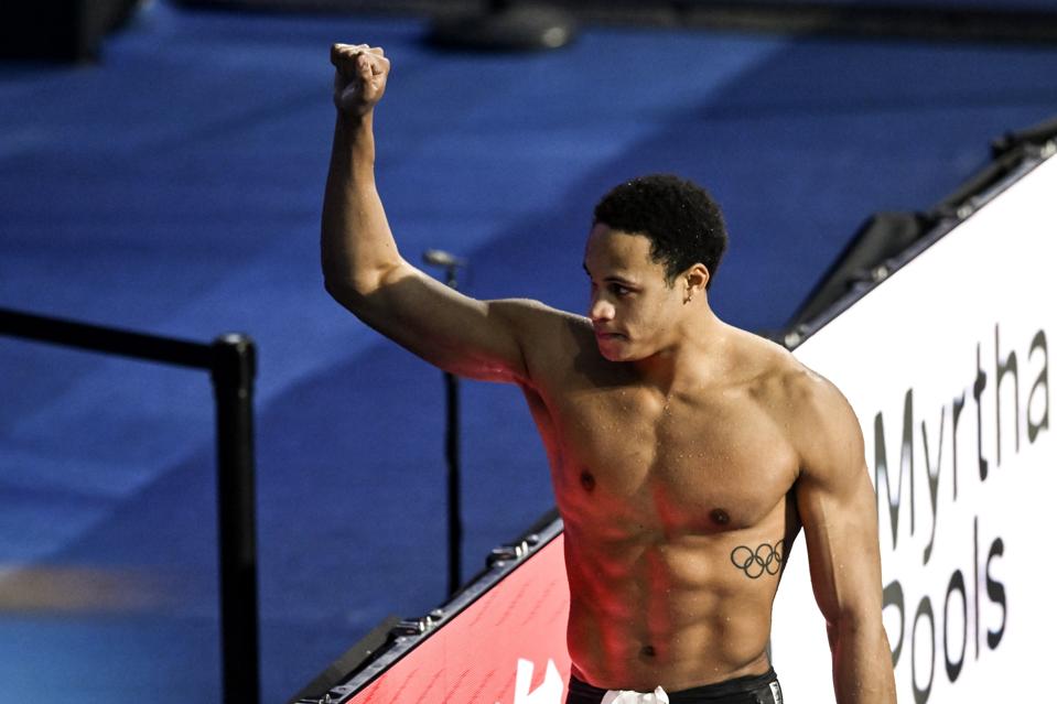 Jordan Crooks Sets Records in NCAA Championship Finale