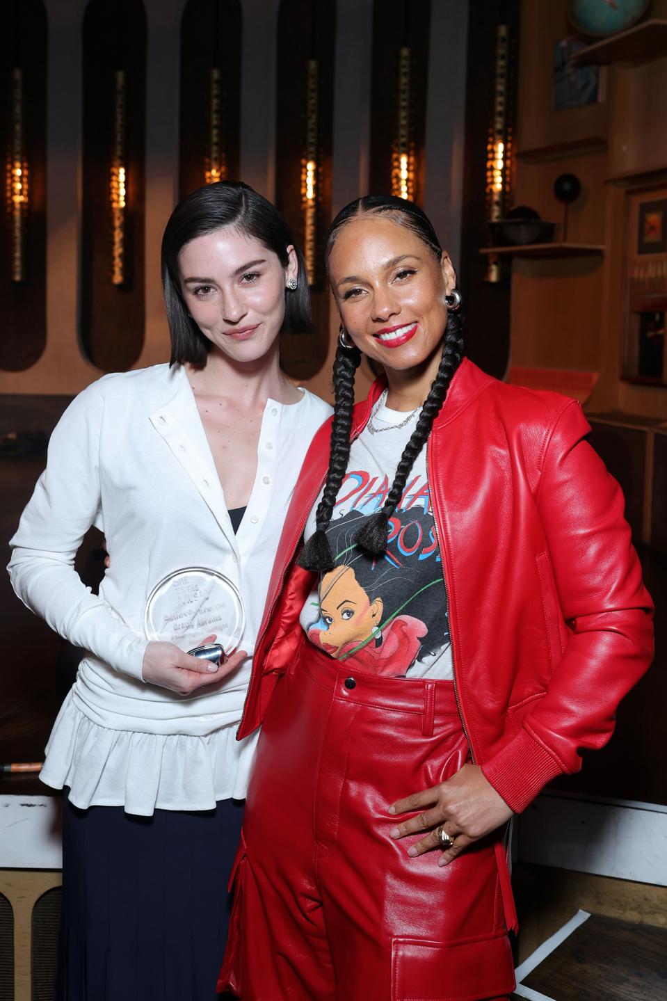 Alicia Keys Honors Gracie Abrams As She Is The Music Builds A Revolution