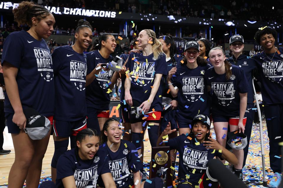 UConn’s Sarah Strong And Paige Bueckers Lead Team To Final Four