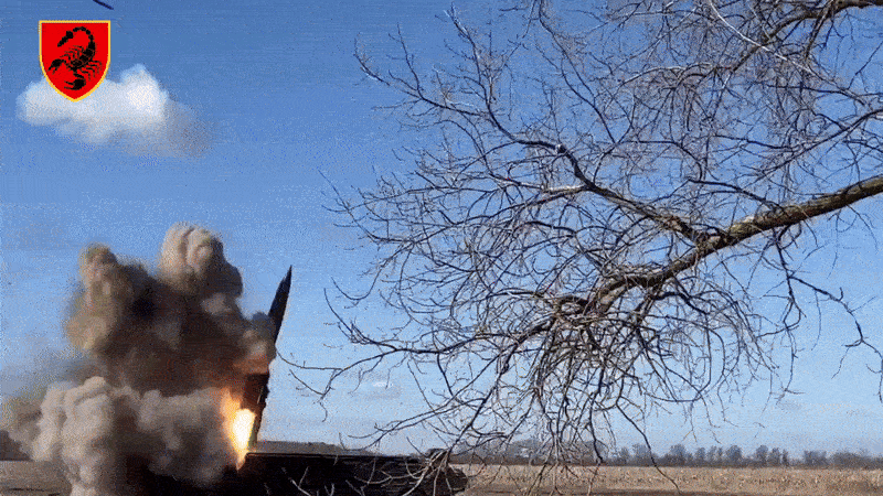 Multiple Missile Launch Gif