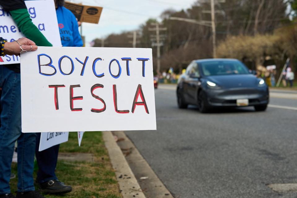 Tesla Q1 Deliveries Down 13%, As ‘Tesla Takedown’ Protests Signal ...