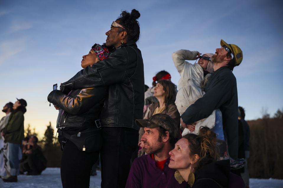 In Photos: The Eclipse That Briefly Brought A Nation Together