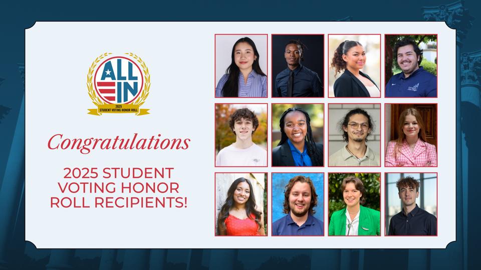 College Student Leaders Championed Democracy in 2024