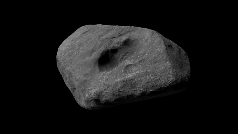 Moon-Threatening Asteroid Has Weird Shape, Scientists Say