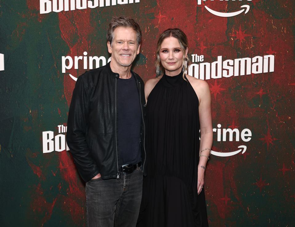 Kevin Bacon And Jennifer Nettles Discuss Horror-Comedy Show ‘The Bondsman’