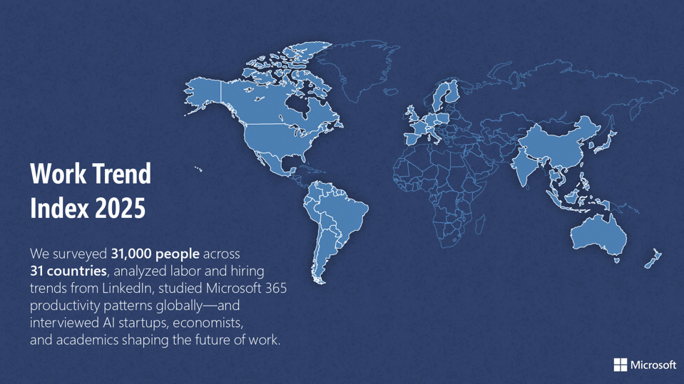 Microsoft Work Trend Index 2025 Shows Workplace Capacity Strain